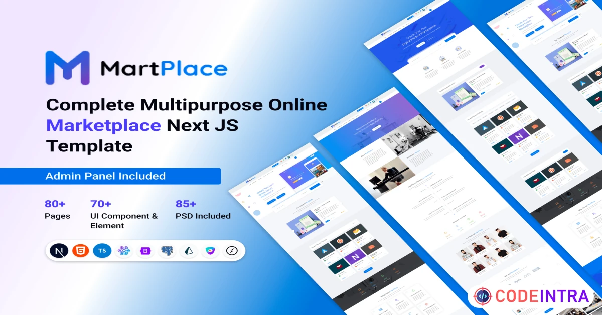 MartPlace – Multipurpose Marketplace Template - Codeintra